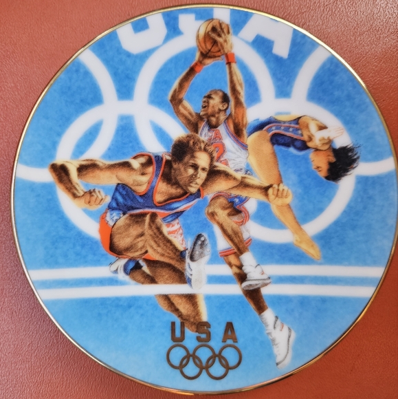 Avon | Dining | 996 Usa Olympics Commemorative Plate | Poshmark